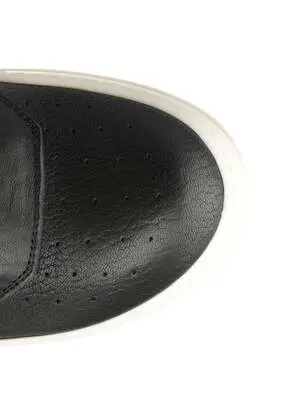 Rick Owens Geobasket Leather High Top Sneakers - Black