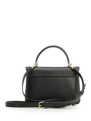 Celine Nino Teen Bag In Garnet Leather - Black