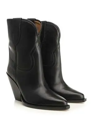 Isabel Marant Étoile Leyane Suede Calfskin Boots