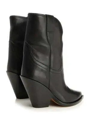 Isabel Marant Étoile Leyane Suede Calfskin Boots