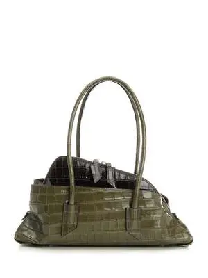 Attico La Passeggiata Small Top Handle Bag - Green