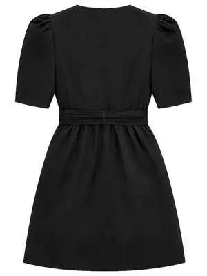 GANNI Mini Dress With Bows