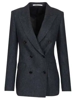 Tagliatore Notched Lapel Blazers For Women