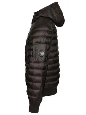 C.P. COMPANY D.d. Shell Lens Puffer Jacket - Black