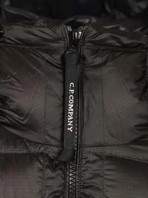 C.P. COMPANY D.d. Shell Lens Puffer Jacket - Black