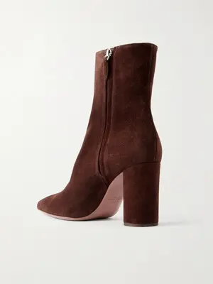 Paris Texas Anja 85 Suede Ankle Boots