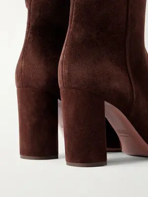 Paris Texas Anja 85 Suede Ankle Boots