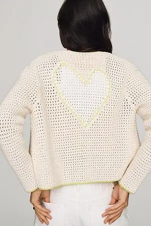 KERRI ROSENTHAL Frankie Cotton Cardigan