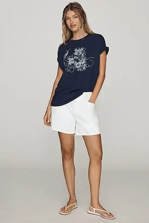 Scotch & Soda Cotton Embroidered T-shirt