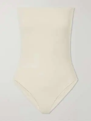 Phoebe Philo Stretch-jersey Swimsuit - White