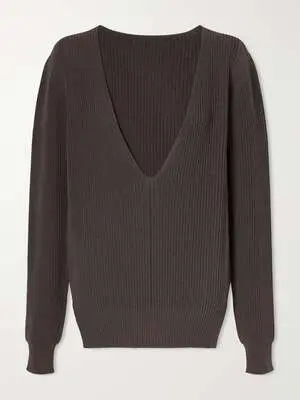 Rick Owens Cable-knit Wool Sweater