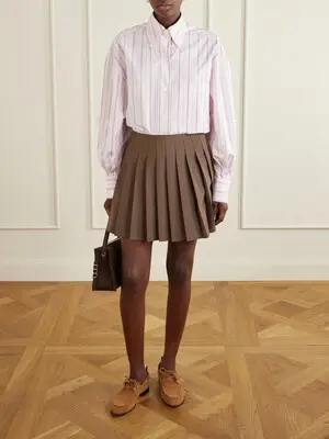 Thom Browne Striped Cotton-poplin Shirt