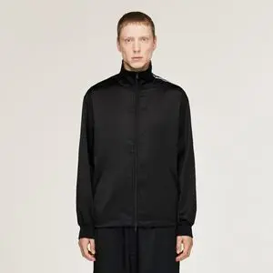 Adidas Y-3 Satin Gradient 3-stripes Track Top - Black