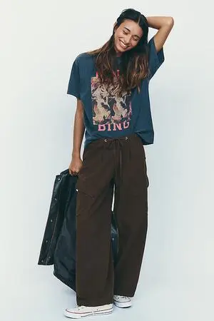 WHITEROOM + CACTUS Ridley Cotton Utility Pants - Chocolate