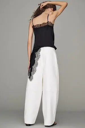 WHITEROOM + CACTUS Faux Leather Tapered Pants
