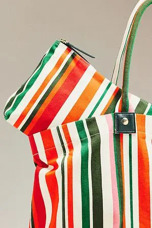 Anthropologie Slouchy Canvas Tote Bag