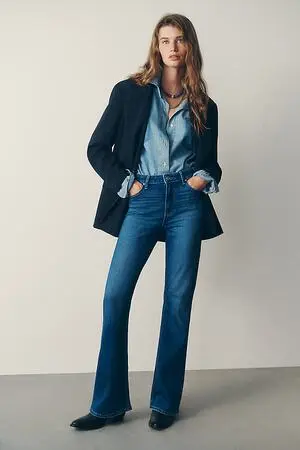 Paige Laurel Canyon " High-rise Bootleg Jeans