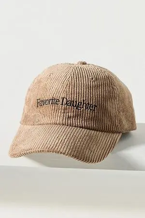 FAVORITE DAUGHTER Corduroy Baseball Cap