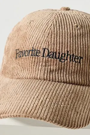 FAVORITE DAUGHTER Corduroy Baseball Cap