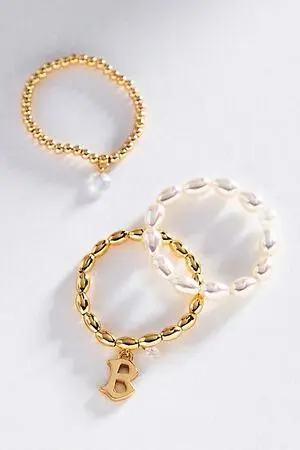 Anthropologie Embellished Rings