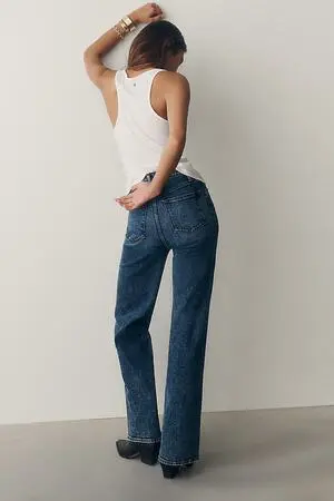 Joe's Jeans Mia High-rise Wide-leg Jeans