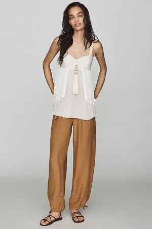 Anthropologie Pleated Tank Top
