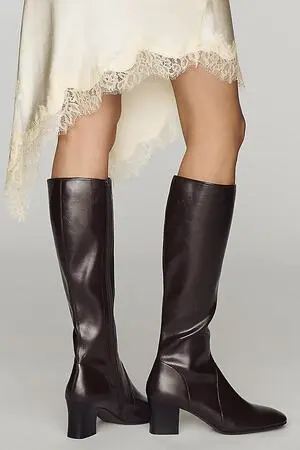 Jeffrey Campbell Collab Boots - Dark Brown