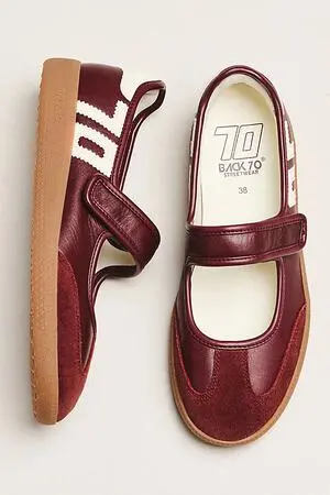 BACK 70 Aya Mary Jane Sneakers - Wine Milk