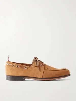 Thom Browne Leather Loafers - Camel