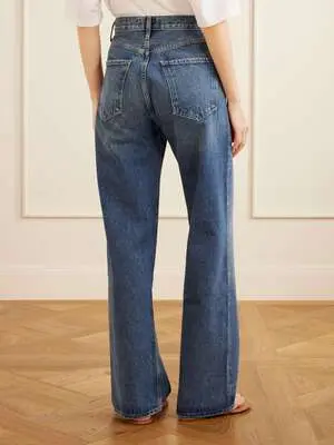 AGOLDE Ren Long High-rise Wide-leg Jeans