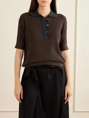 JW Anderson Cotton-blend Polo Shirt