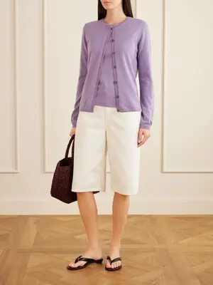 ALLUDE Cashmere Cardigan