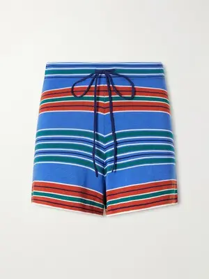 Faithfull The Brand Carlo Striped Jersey Shorts