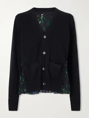 Sacai Trimmed Cardigans For Women