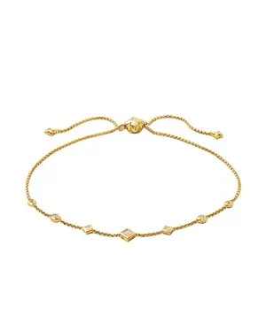 David Yurman Petite Modern Renaissance 18k Yellow Diamond Bracelet - Gold