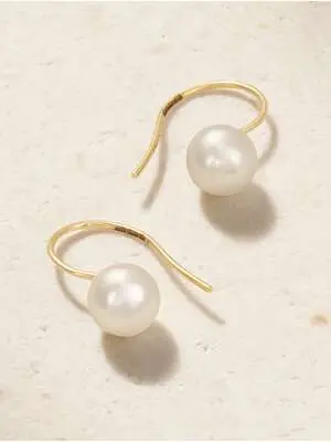Mizuki 14-karat Pearl Earrings