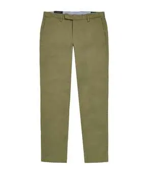 Polo Ralph Lauren Stretch-cotton Slim Greenwich Chinos - Green