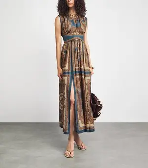 Zimmermann Silk Printed Maxi Dress