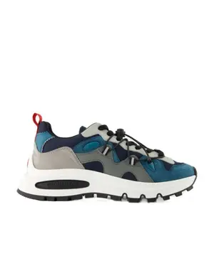 Dsquared2 Round Head Professional Sports Shoes - Black