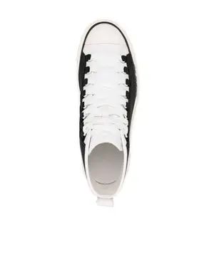 Amiri Court Round Toe Lace-up Sneakers