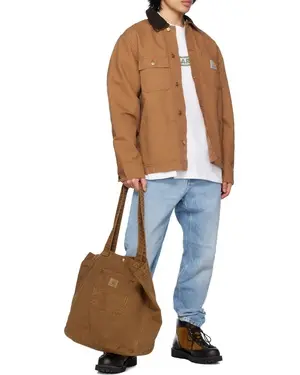 Carhartt Work In Progress Newel Logo-patch Straight-leg Jeans