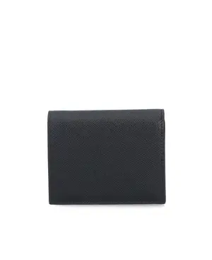 FERRAGAMO Logo-plaque Leather Wallet
