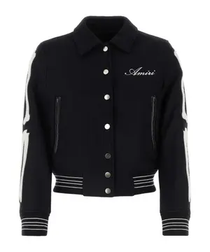Amiri Lapel Casual Jacket - Black
