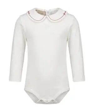 Gucci Logo-embroidered Cotton Jersey Body