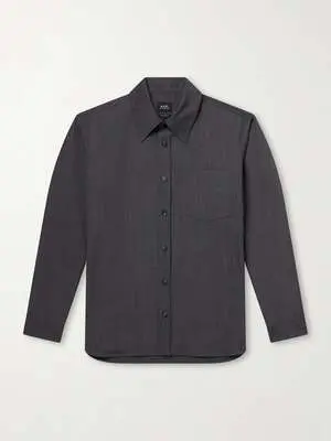 A.p.c. Malaury Recycled Poplin Shirt