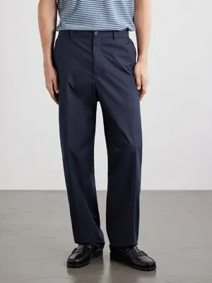 A.p.c. Dylan Straight-leg Cotton-poplin Trousers