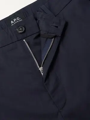 A.p.c. Dylan Straight-leg Cotton-poplin Trousers