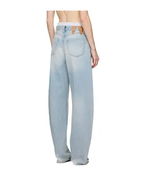 DARKPARK Denim Trousers With Belt Loops
