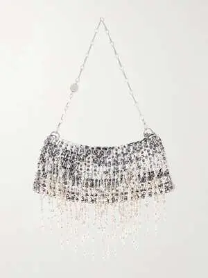 PACO RABANNE Sac A Main Beaded Chainmail Shoulder Bag