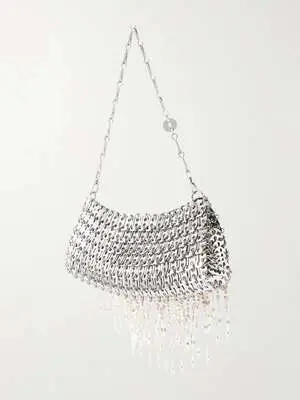 Rabanne Chainmail Shoulder Bag With Beaded Detailing